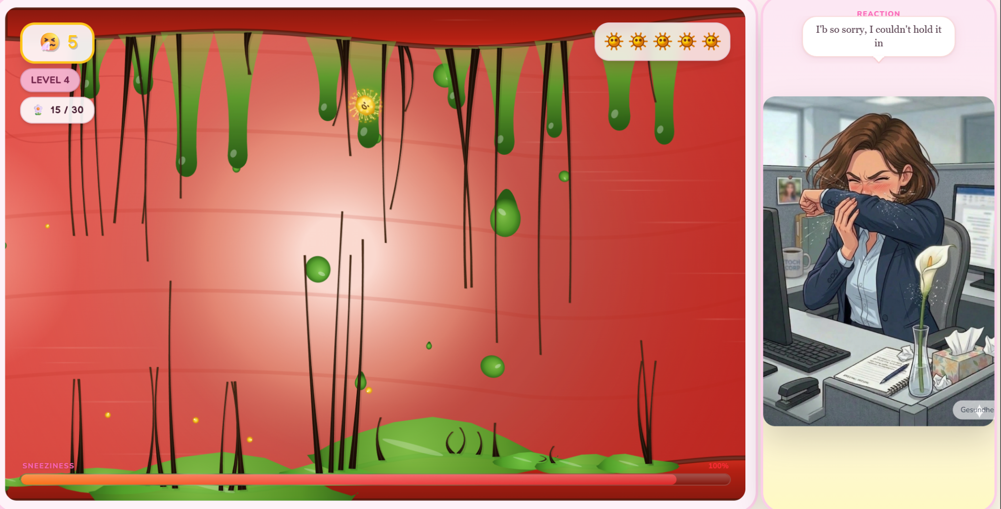 New game! Flight of the Pollen Grain - Page 2 - Sneezing in the Media ...